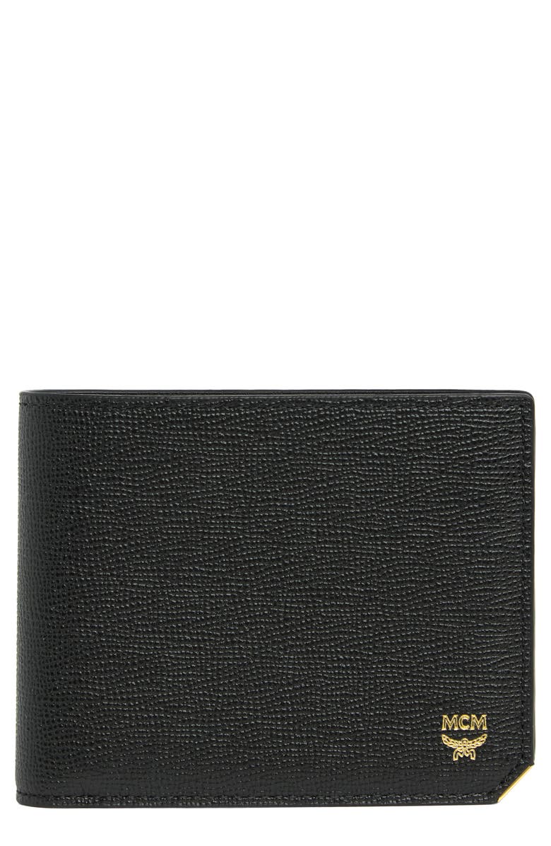 MCM Aren Small Leather Bifold Wallet | Nordstromrack