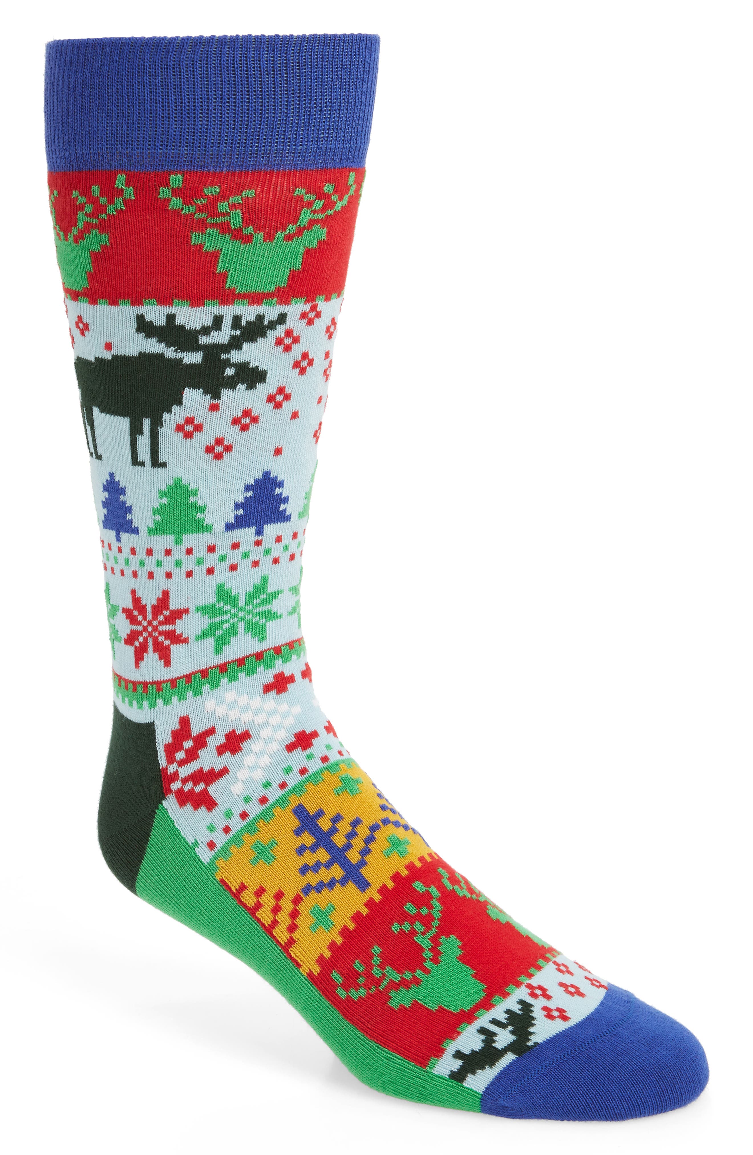Happy Socks Holiday Fair Isle Socks | Nordstrom