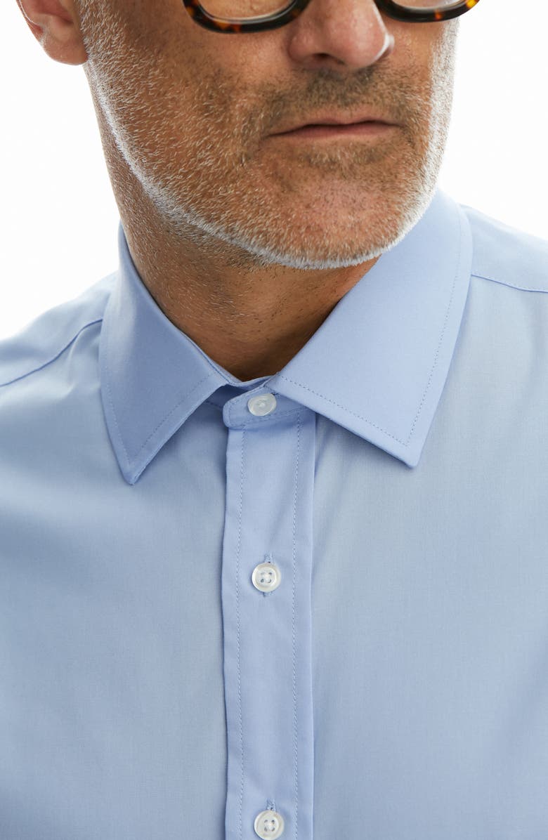 HAGGAR Classic Fit Stretch Cotton Performance Dress Shirt | Nordstromrack