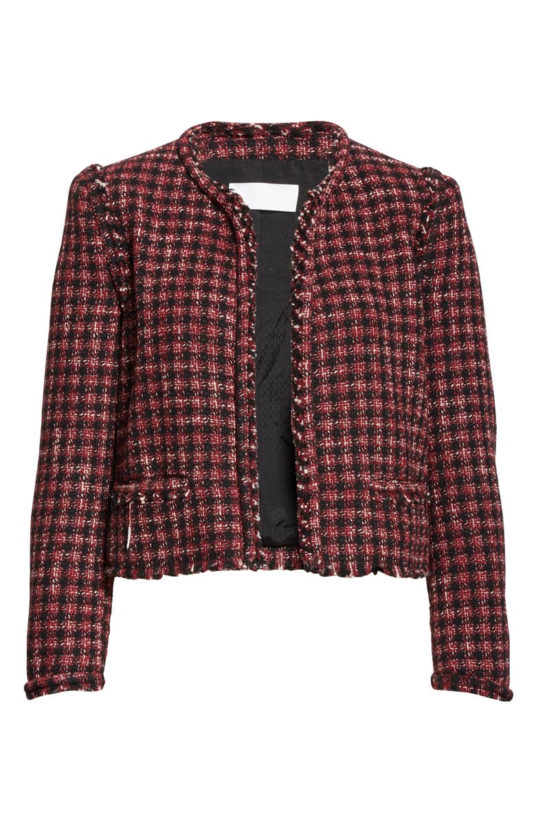 BOSS Johella Modern Tweed Cotton Blend Jacket | Nordstrom