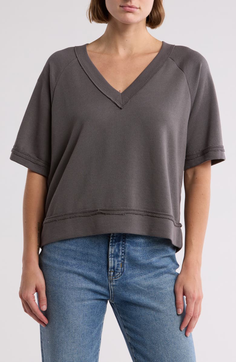 Melrose and Market Short Sleeve Sweatshirt | Nordstromrack