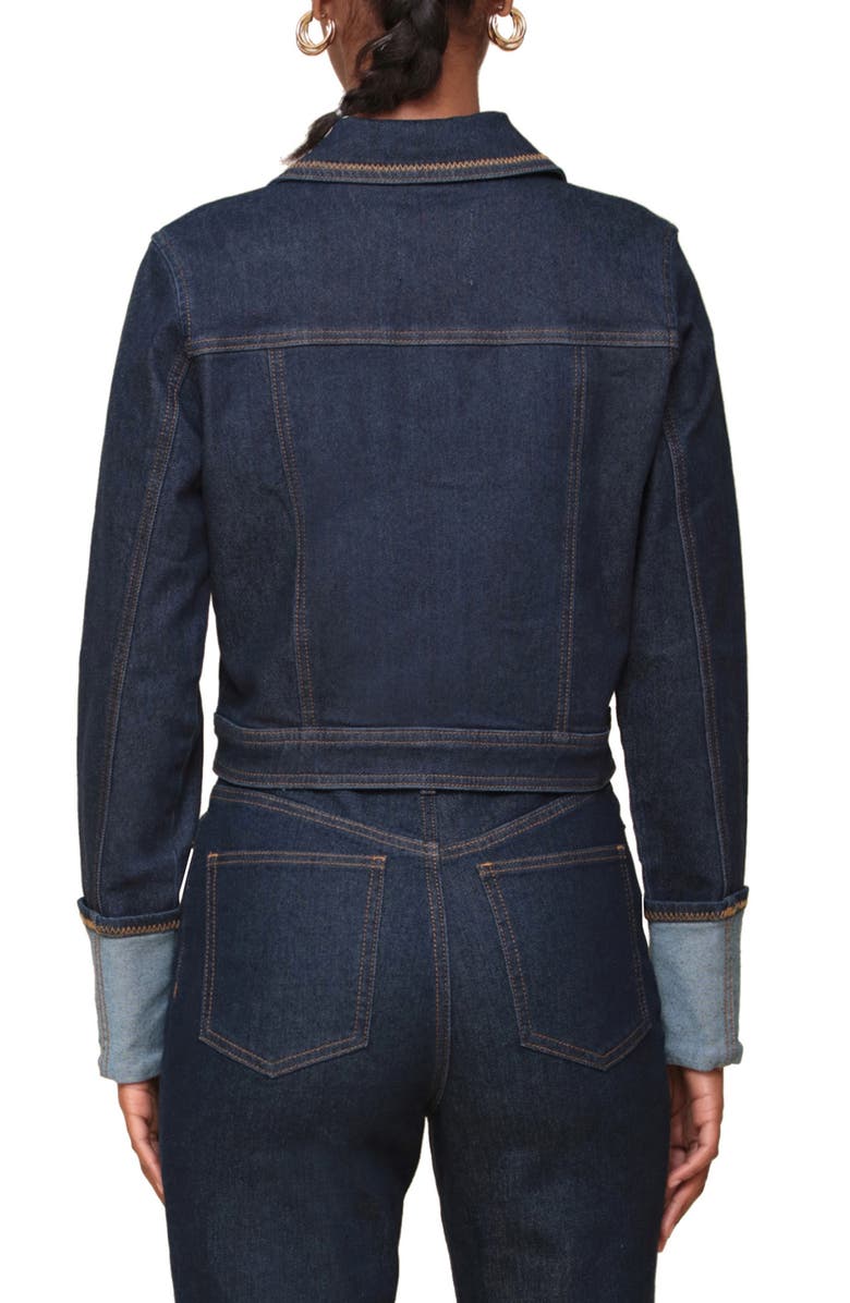 Avec Les Filles Cuffed Denim Jacket | Nordstromrack