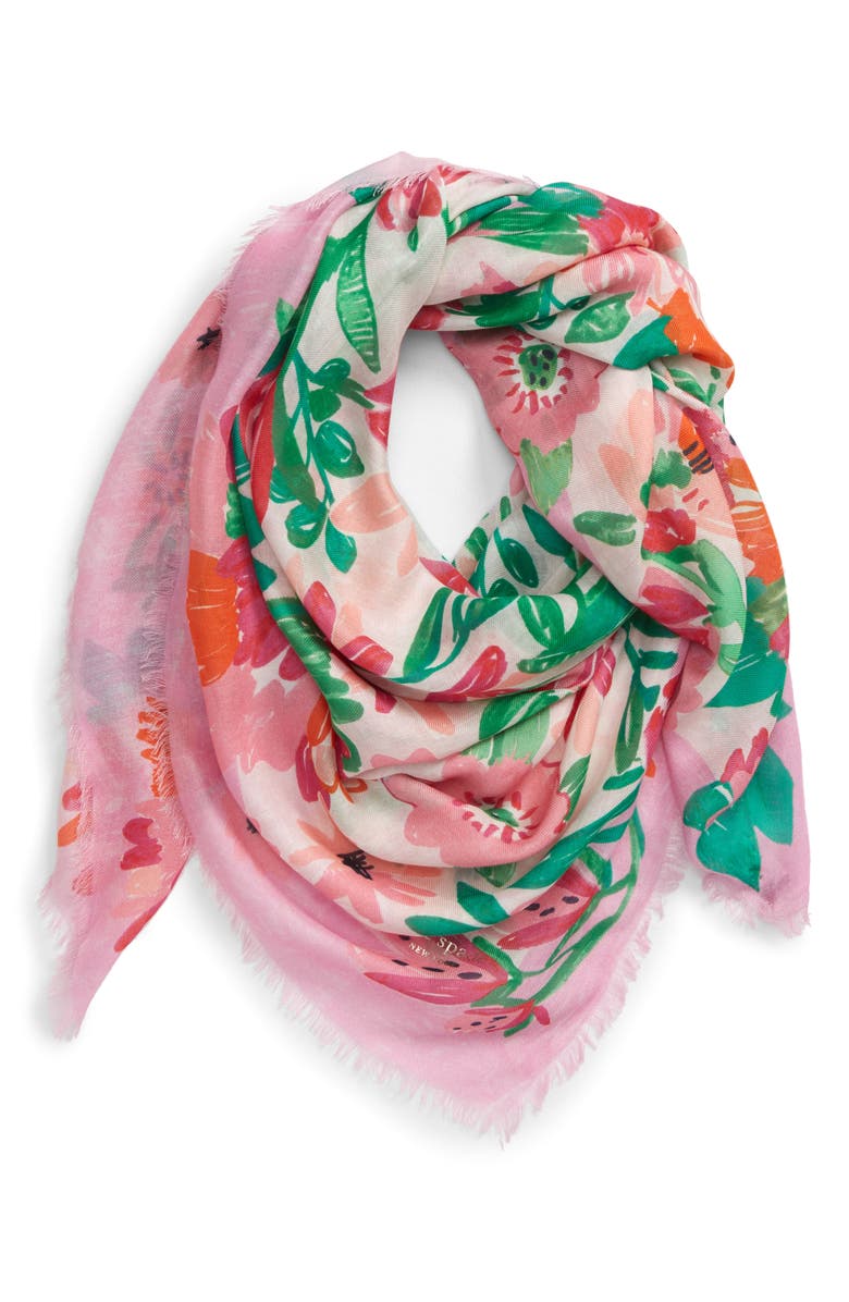Kate Spade New York full bloom square scarf | Nordstrom