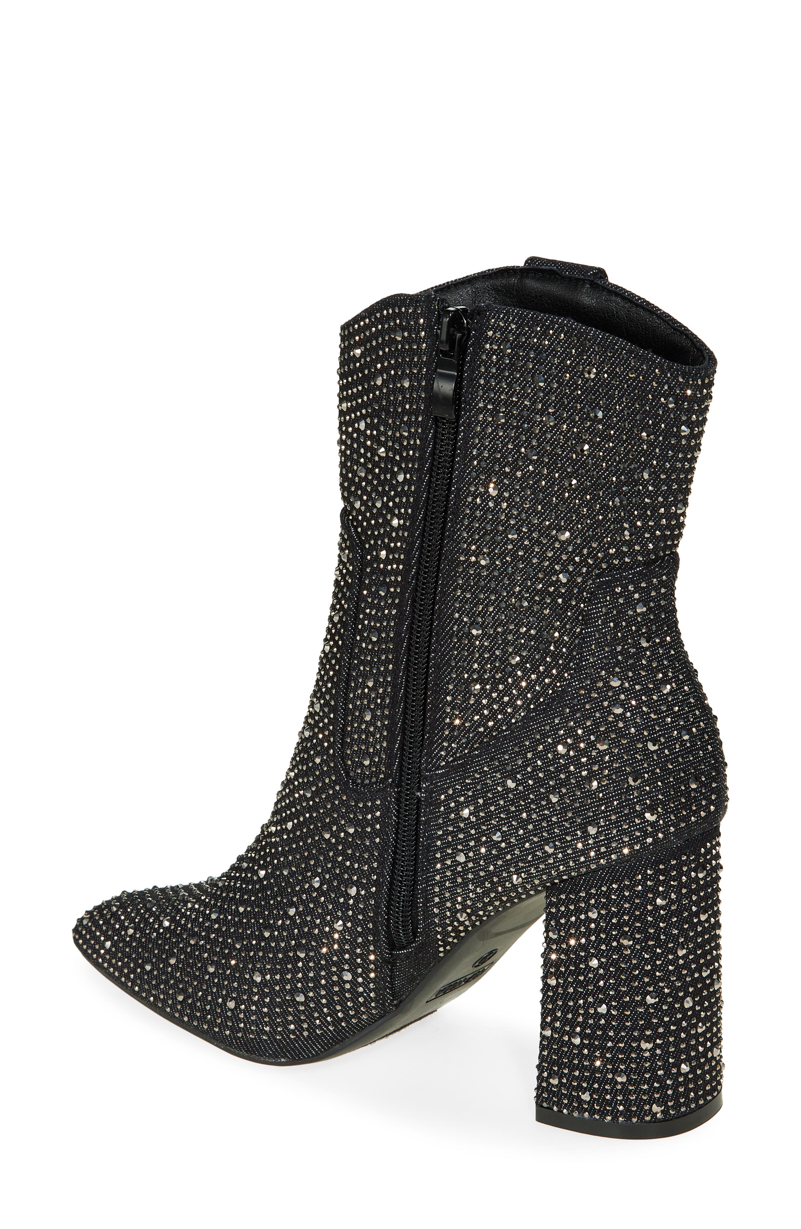 TOP GUY SHOES Alias Rhinestone Western Boot (Women) | Nordstromrack