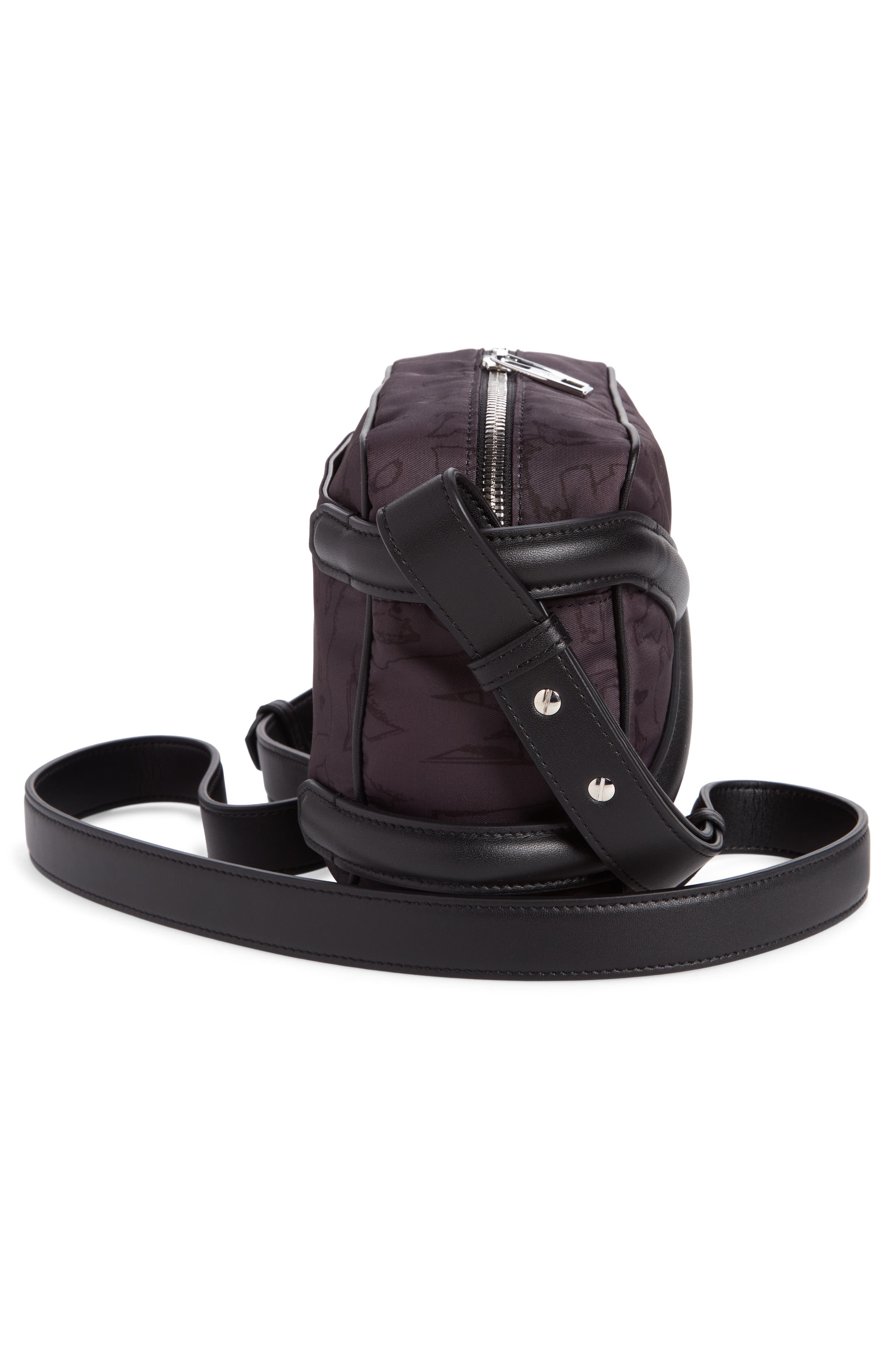 McQueen The Harness Textile & Faux Leather Camera Bag | Nordstrom