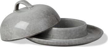 tag Stinson Light Gray Ceramic Brie Baker and Serving Platter | Nordstrom
