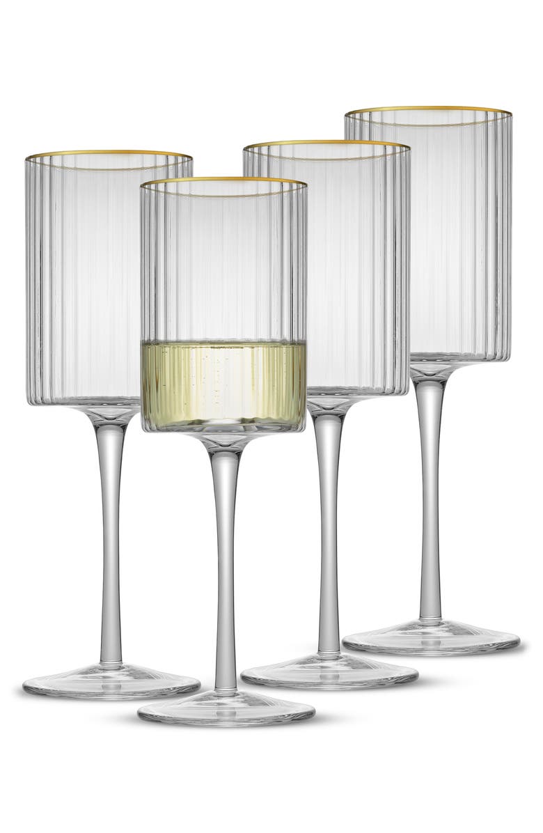 JoyJolt Optic Wine Glasses - Set of 4 | Nordstromrack