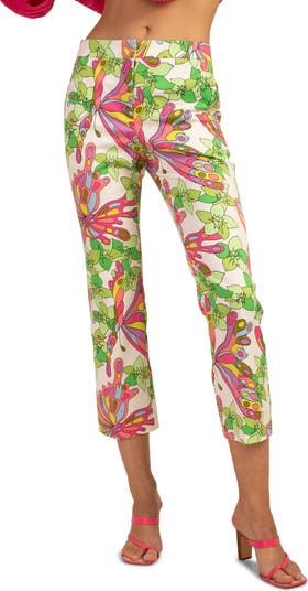 Trina Turk Lulu Print Crop Pants | Nordstromrack