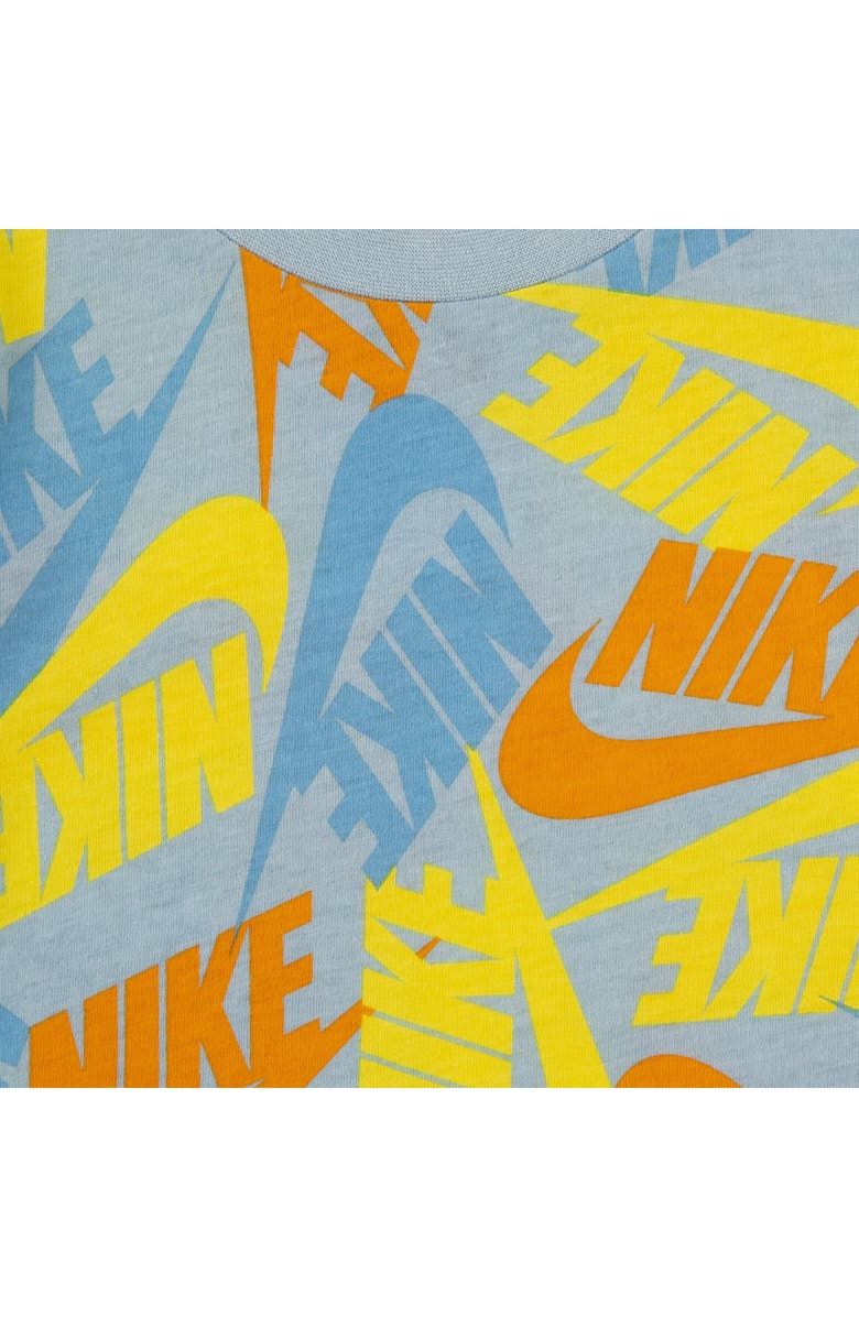Nike Sportswear Kids' Toss Swoosh Logos Graphic Tee & Shorts Set ...