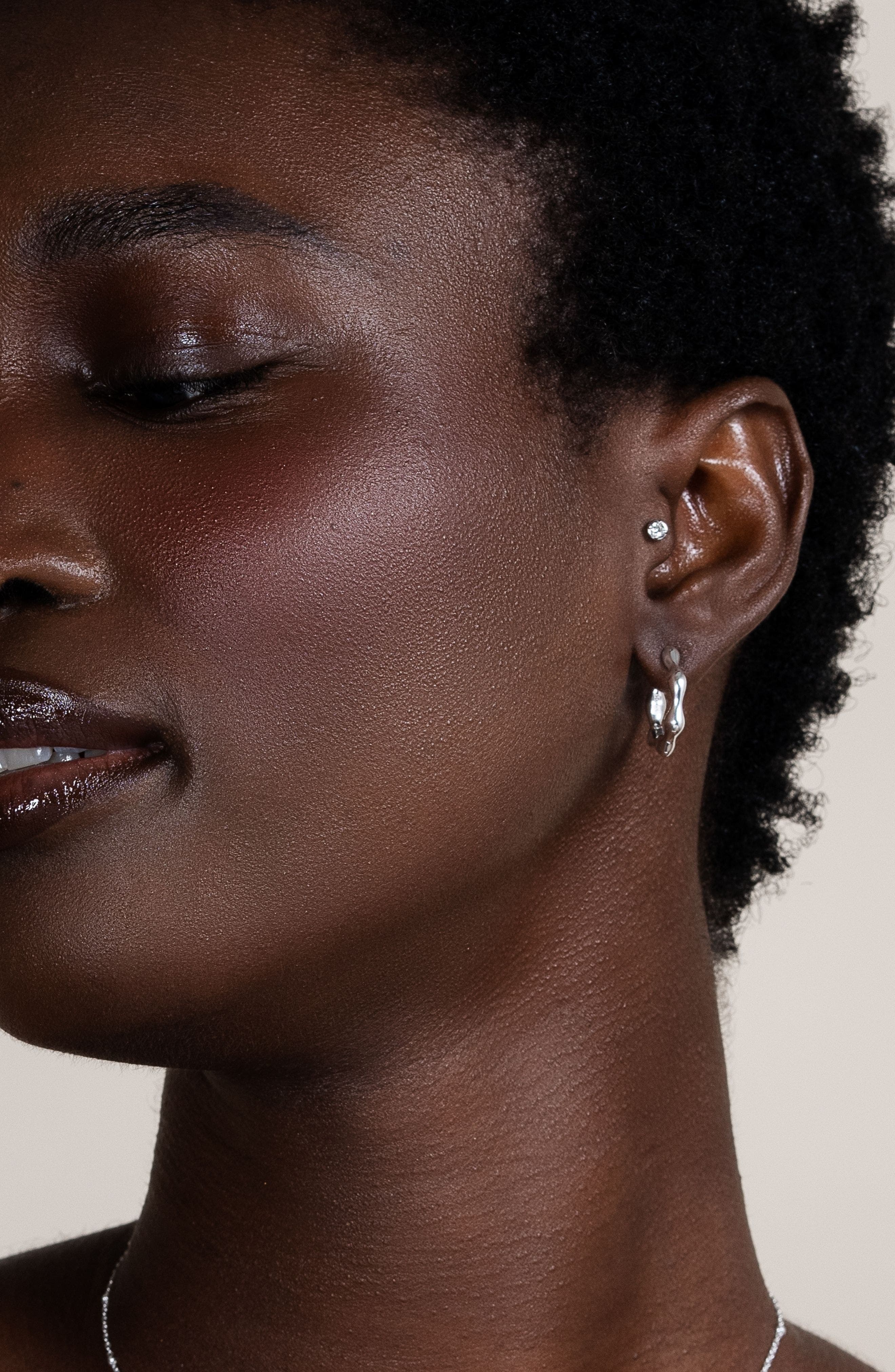 Dower & Hall Waterfall Hinged Huggie Hoops (Women) | Nordstrom