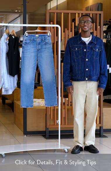 MOTHER Hiker Hover Mid Rise Slim Straight Leg Jeans | Nordstrom