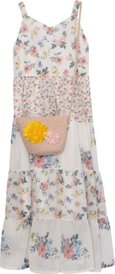 Speechless Kids' Sleeveless Maxi Dress with Crossbody Bag | Nordstromrack