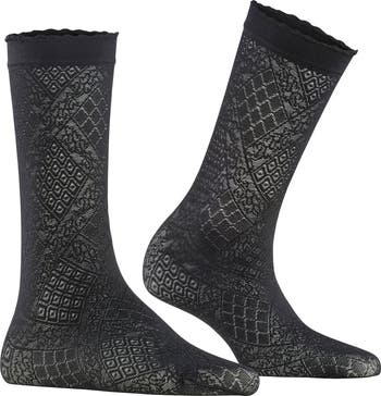 Falke Ultra Romantic Lace Crew Socks | Nordstromrack