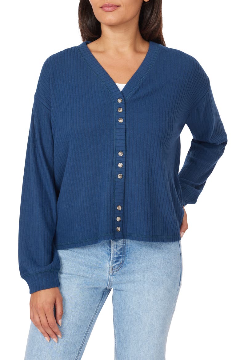 Meredith Luxe Rib Cardigan (Women) | Nordstromrack