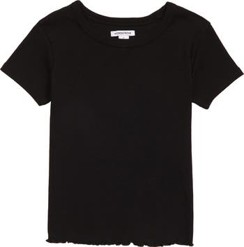 Nordstrom Kids' Lettuce Hem Knit Top | Nordstromrack