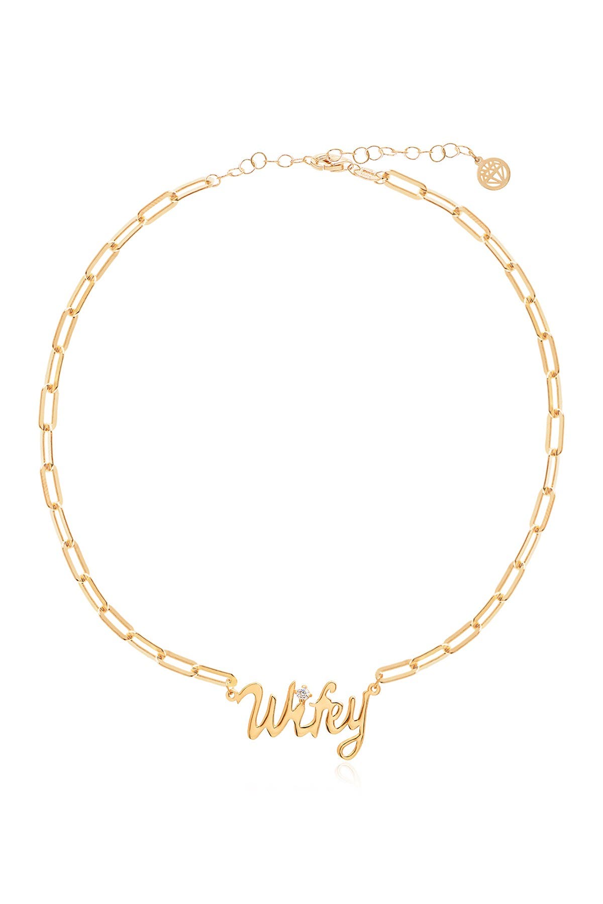 GABI RIELLE Wifey Box Chain Necklace | Nordstromrack