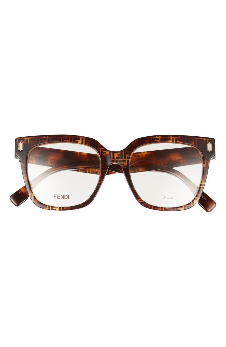 Fendi 51mm Square Optical Frames | Nordstromrack