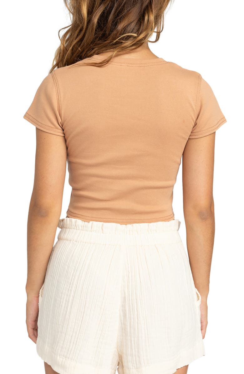 Roxy All Day Cotton Graphic Baby Tee | Nordstromrack