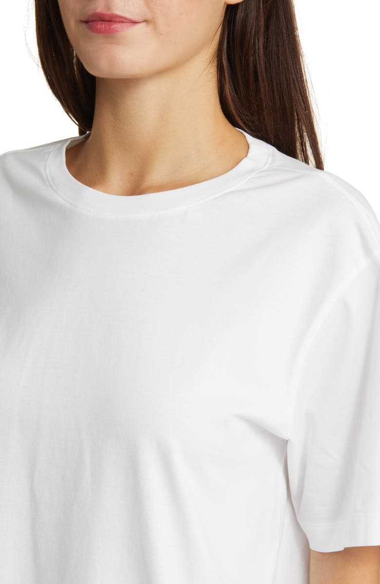 AG x EmRata Albright Stretch Cotton Boyfriend T-Shirt | Nordstromrack
