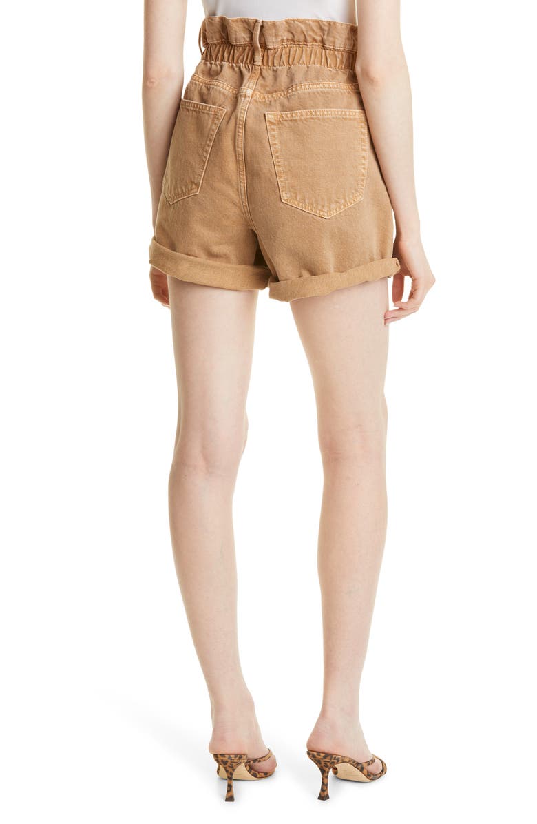 FRAME High Waist Pull-On Denim Shorts | Nordstromrack
