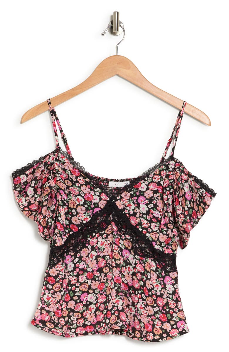 Lush Floral Off the Shoulder Top | Nordstromrack