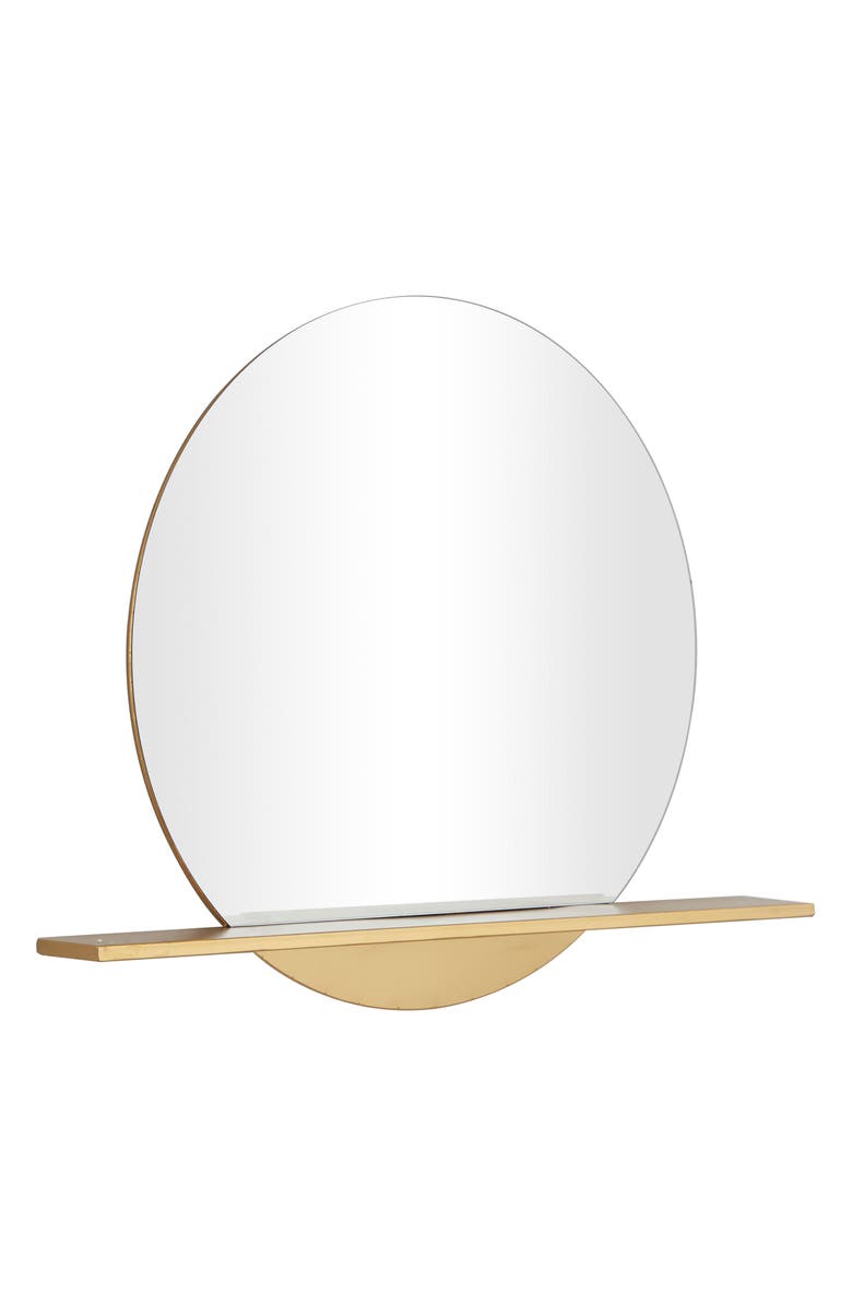 VIVIAN LUNE HOME Gold-Tone Glam Mirrored Wall Shelf | Nordstromrack