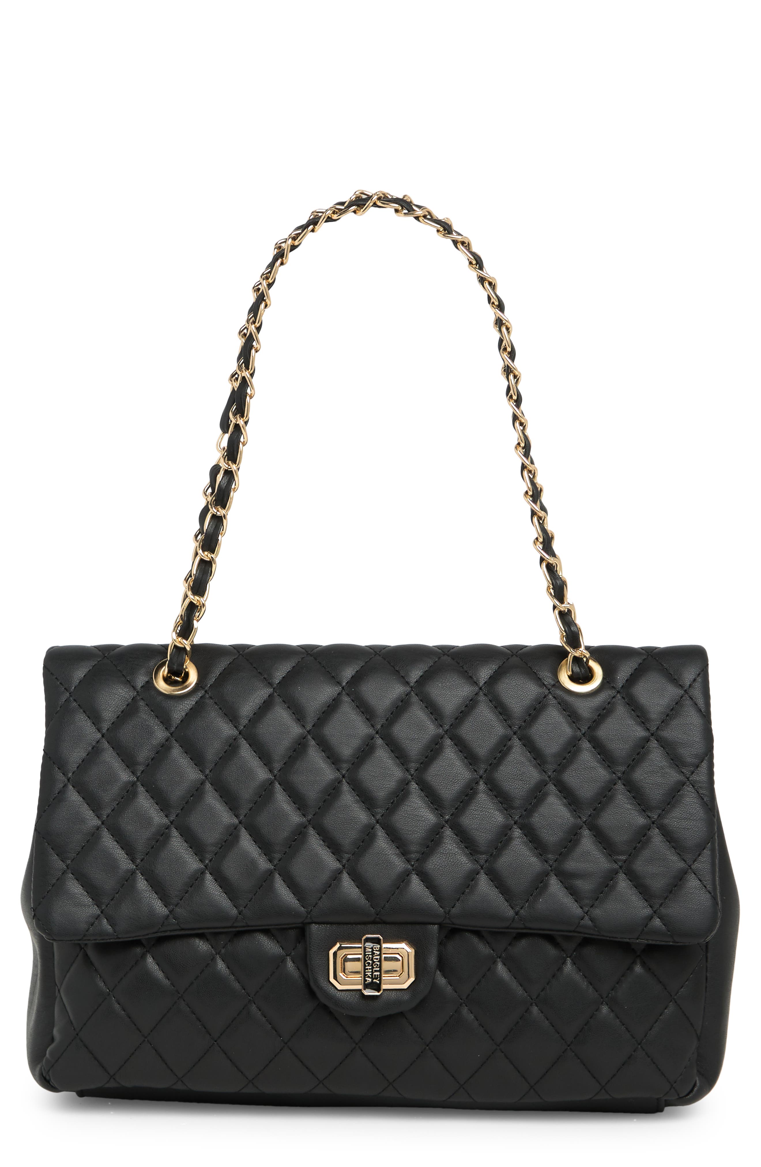 Badgley Mischka Collection Quilted Shoulder Bag | Nordstromrack