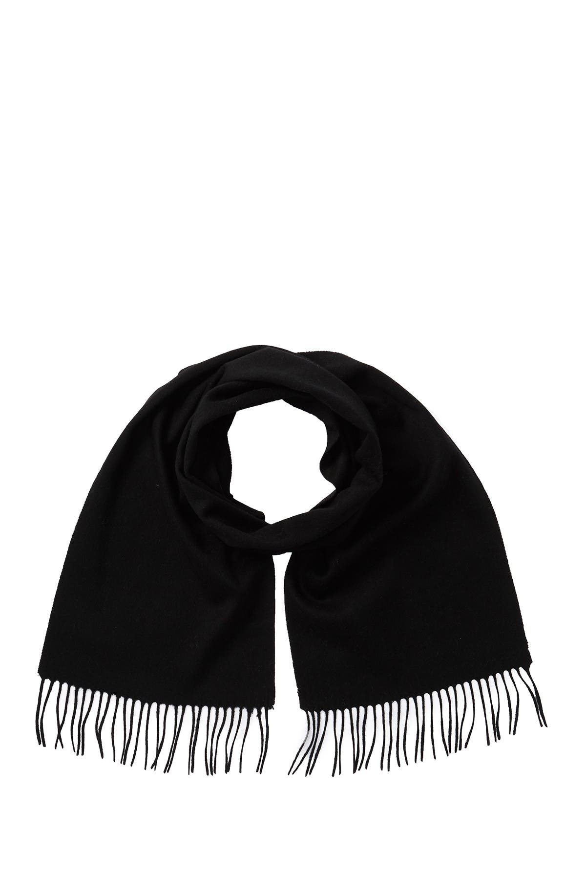 STEWART OF SCOTLAND Merino Solid Scarf | Nordstromrack