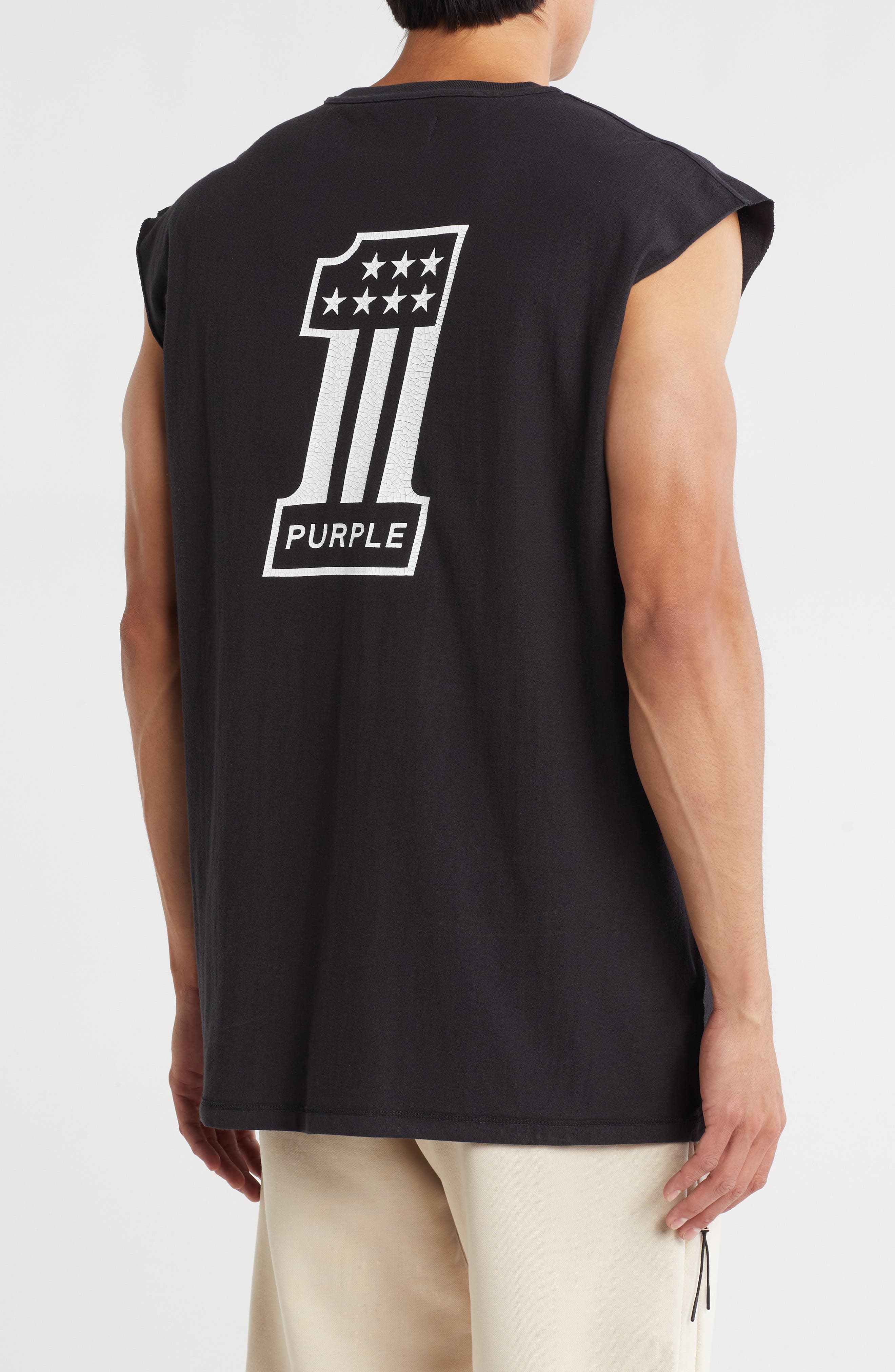 PURPLE BRAND Inside Out Graphic Muscle T-Shirt | Nordstromrack
