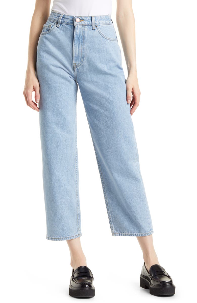 Ganni Misy High Waist Crop Jeans | Nordstromrack