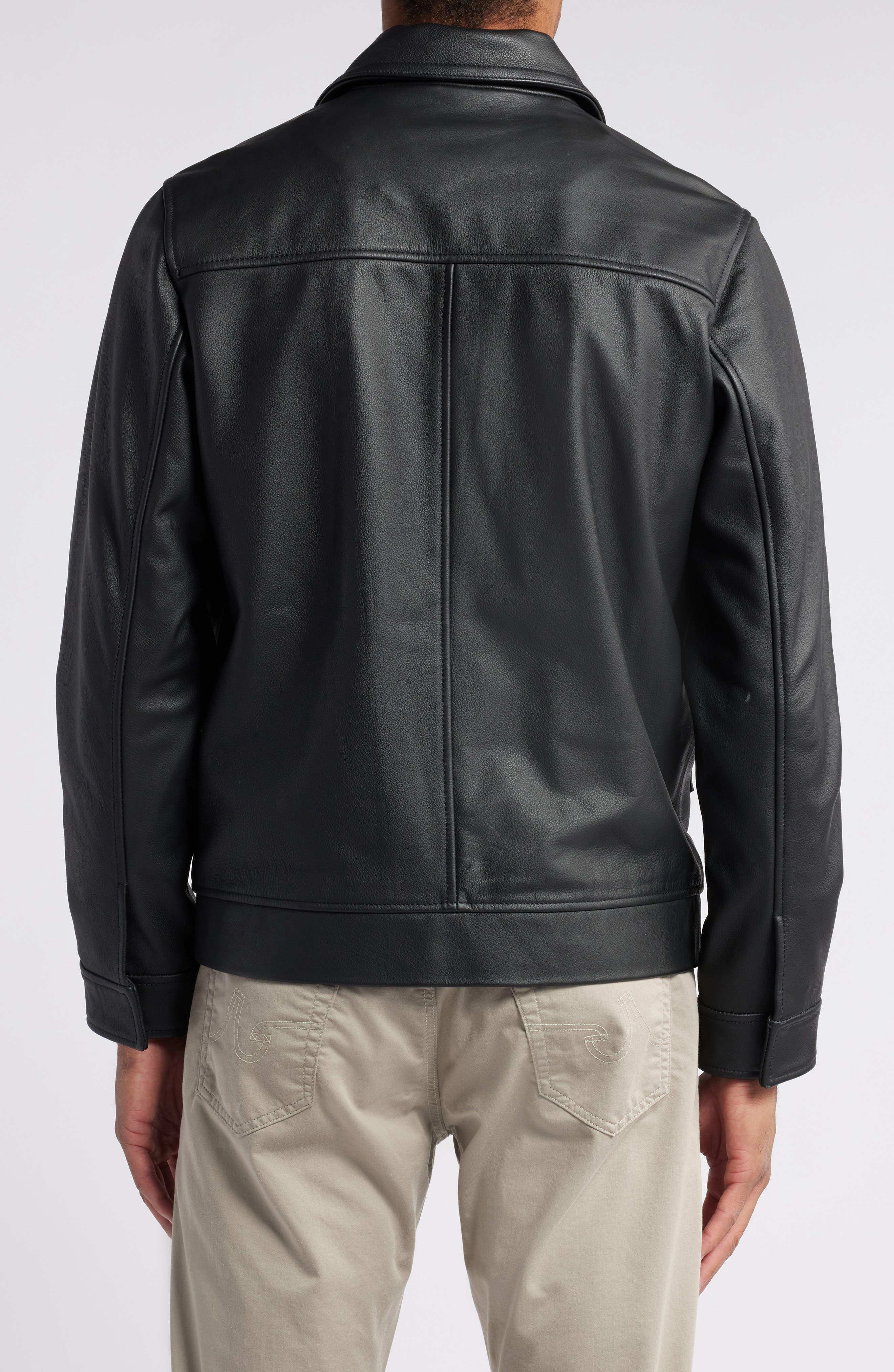 Rodd & Gunn Haymarket Leather Jacket | Nordstrom