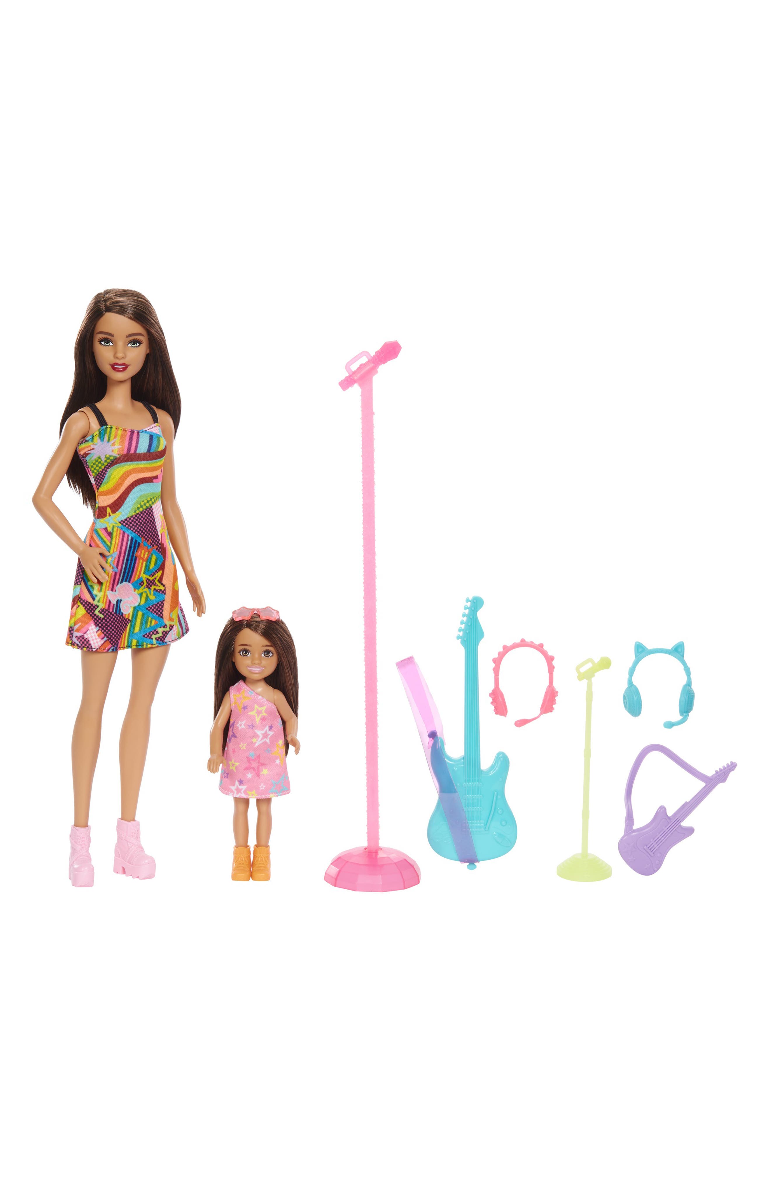 Mattel Barbie® & Chelsea® Pop Star Sisters Doll Playset | Nordstrom