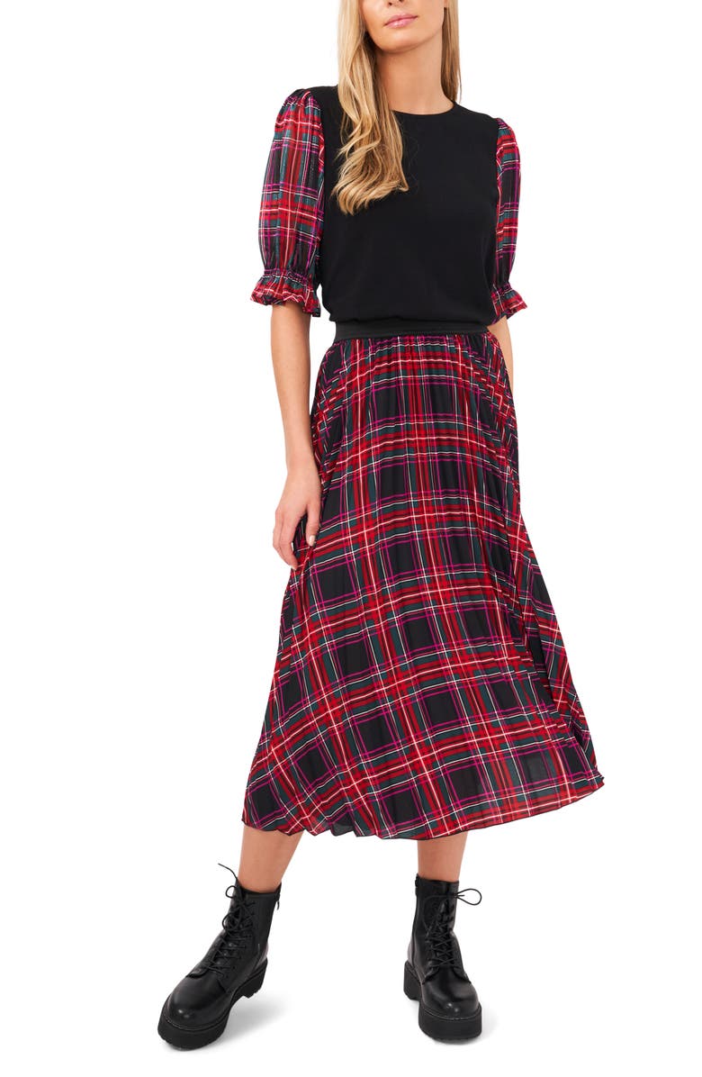 CeCe Mixed Media Top | Nordstromrack