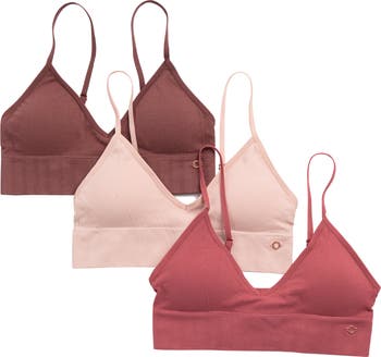 Danskin 3-Pack Missy Longline Bralettes | Nordstromrack