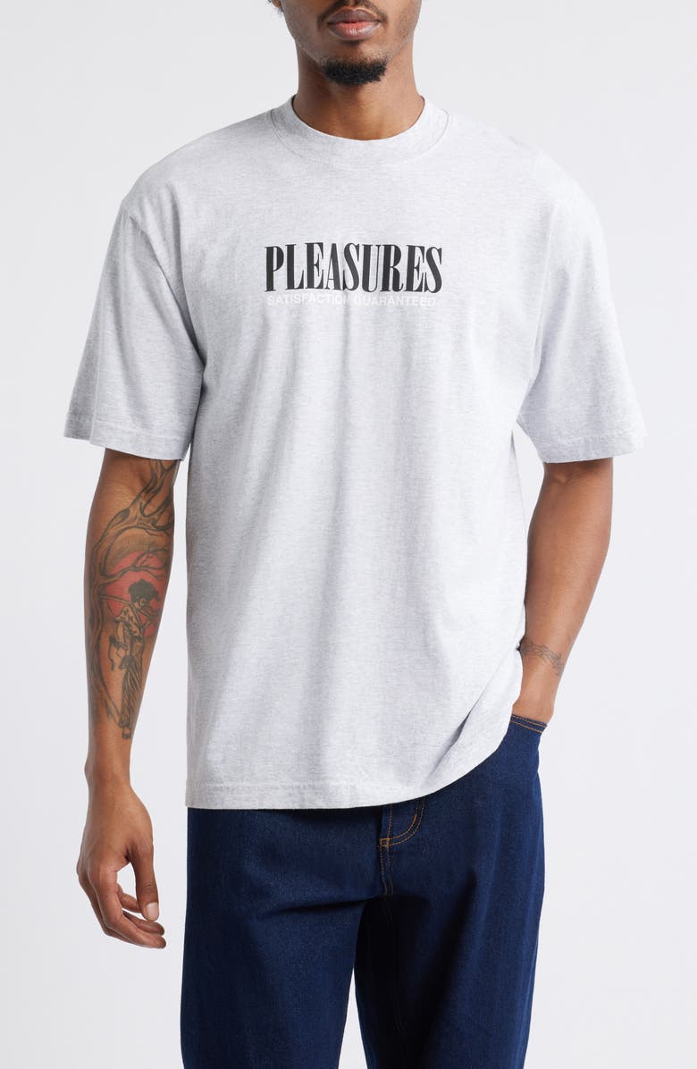 PLEASURES Satisfaction Cotton Graphic T-Shirt | Nordstromrack