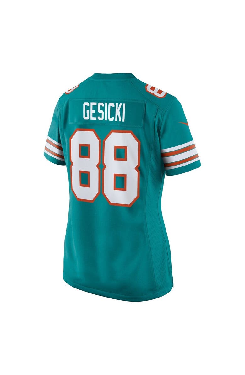 Nike Women's Nike Mike Gesicki Aqua Miami Dolphins Alternate Game ...