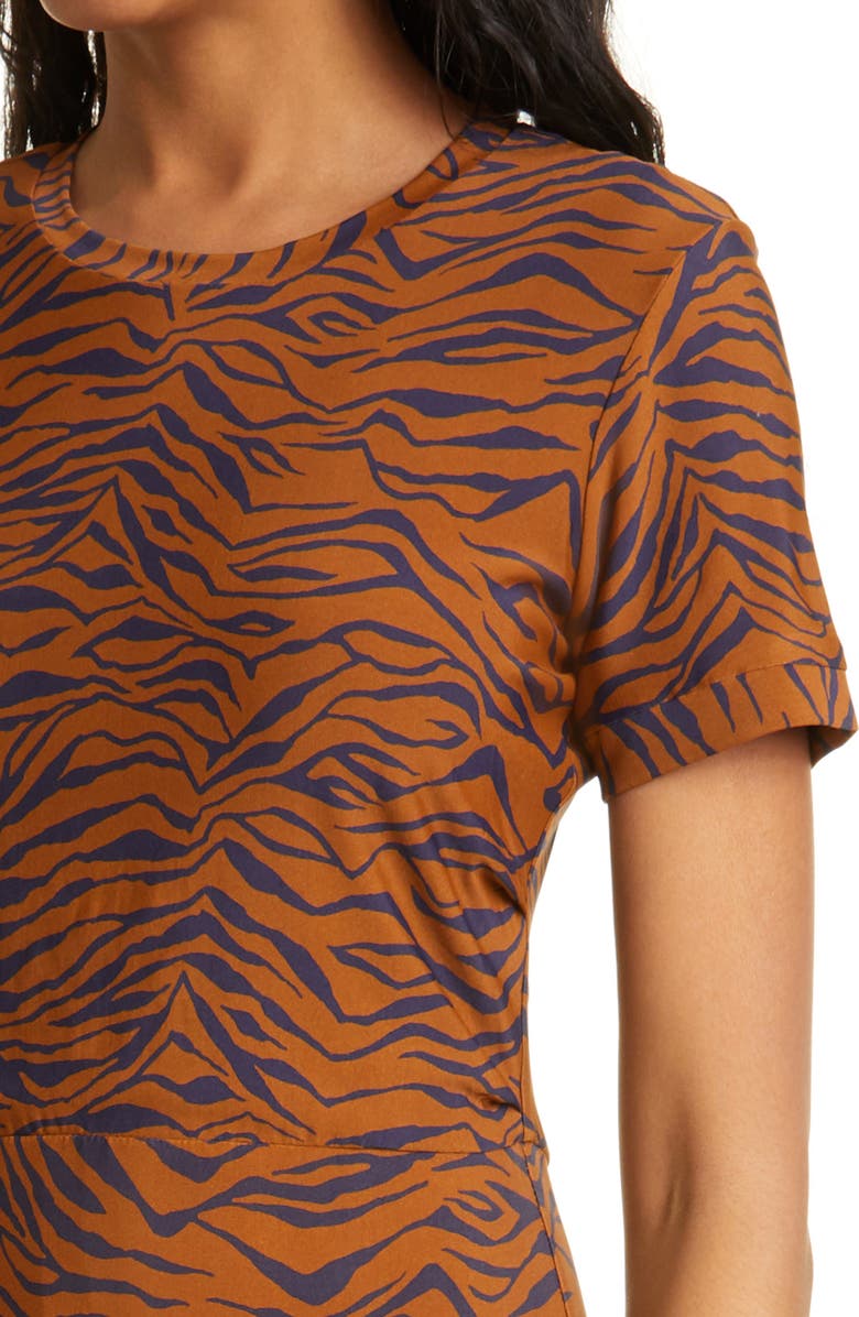 Rachel Comey Amara Animal Print Midi Dress | Nordstromrack