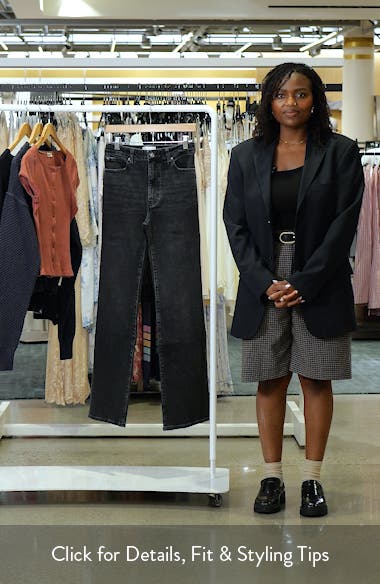The Arrow High Waist Relaxed Bootcut Jeans (Women) | Nordstromrack