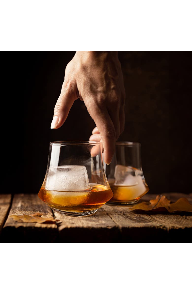 FINAL TOUCH Revolve Double Old Fashioned Glass, Set of 2 | Nordstrom