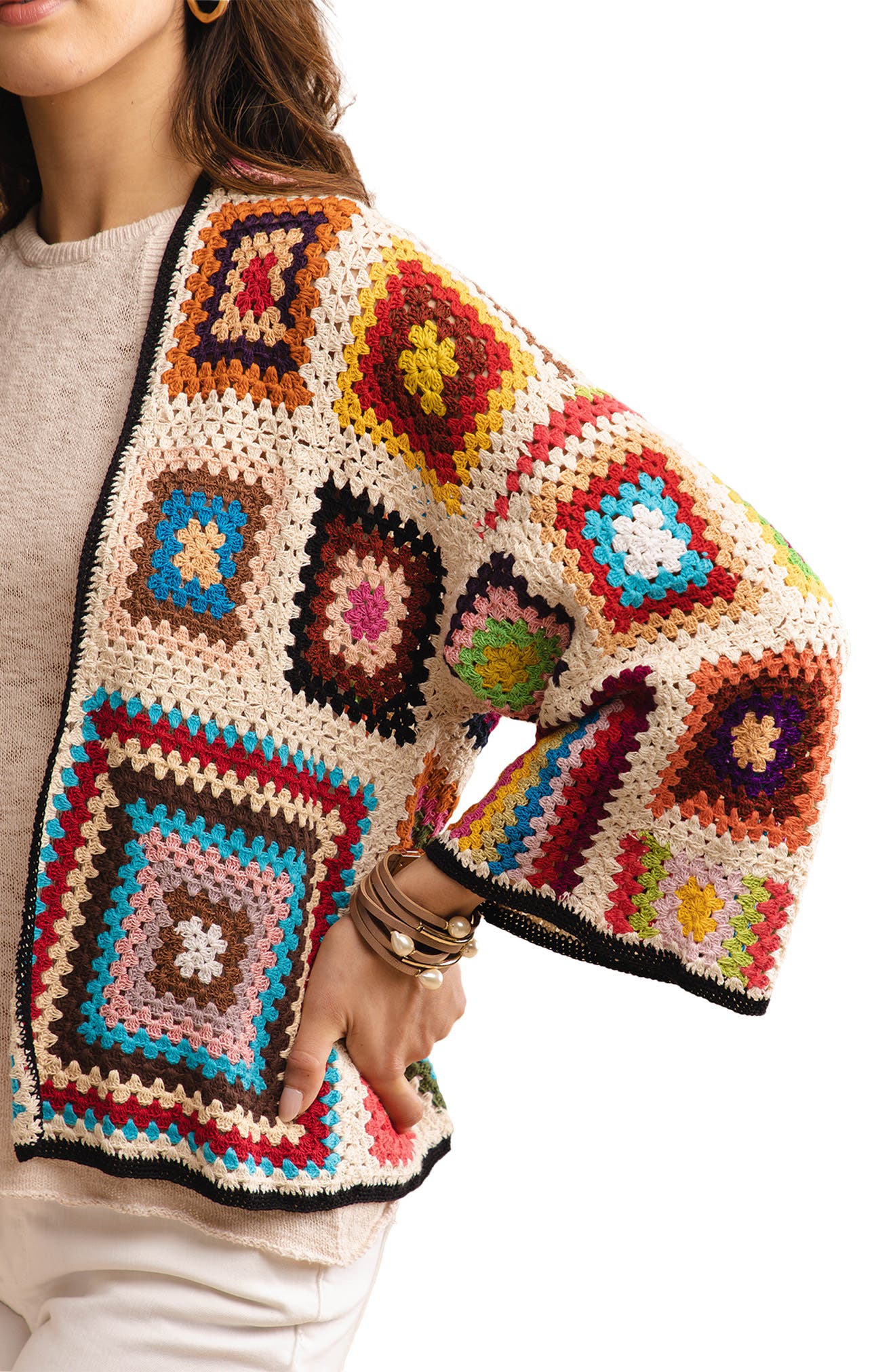 SAACHI Granny Crochet Jacket | Nordstromrack