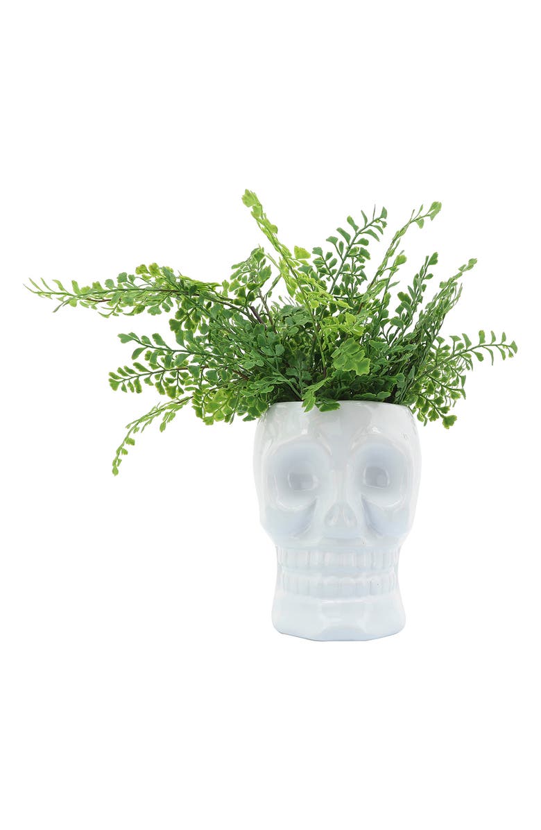 SAGEBROOK HOME Ceramic Skull Vase | Nordstromrack
