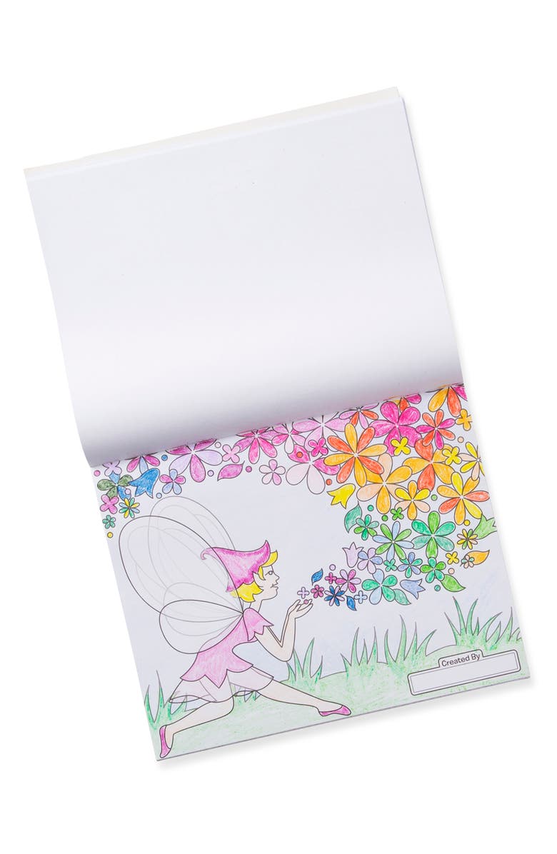 Melissa & Doug Jumbo Princess & Fairy Coloring Pad Activity Book ...