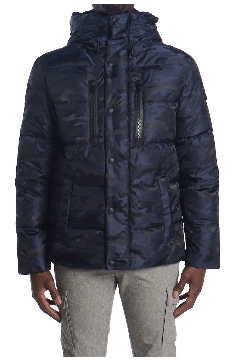 Michael Kors Hooded Camo Puffer | Nordstromrack