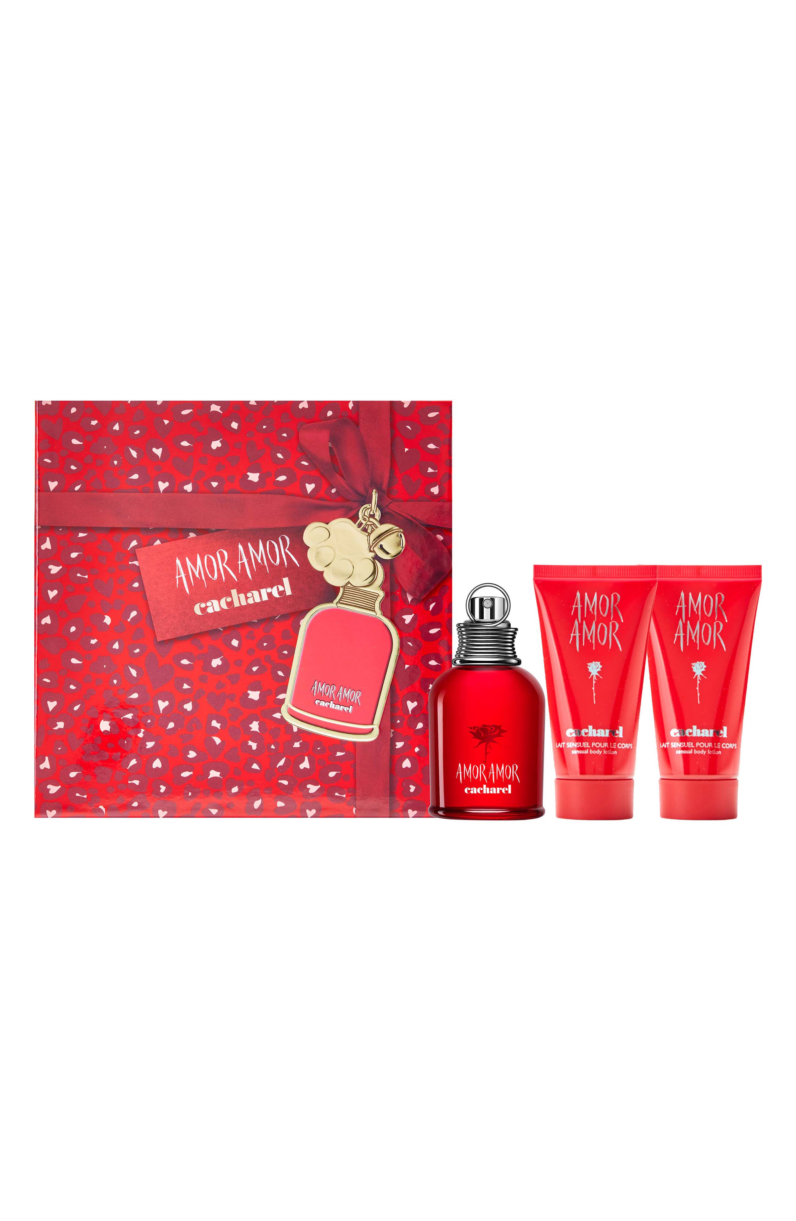 Cacharel Holiday Amor Amor Eau de Toilette 3-Piece Gift Set | Nordstromrack