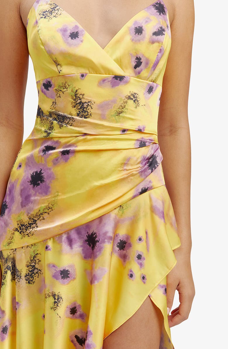 Bardot Sorella Floral High-Low Cocktail Dress | Nordstromrack