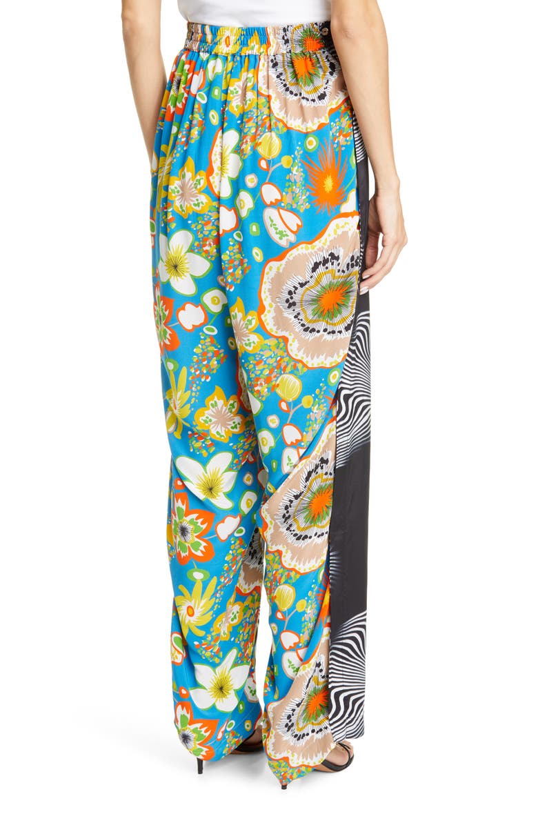 Simon Miller Echo High Waist Wide Leg Satin Trousers | Nordstrom