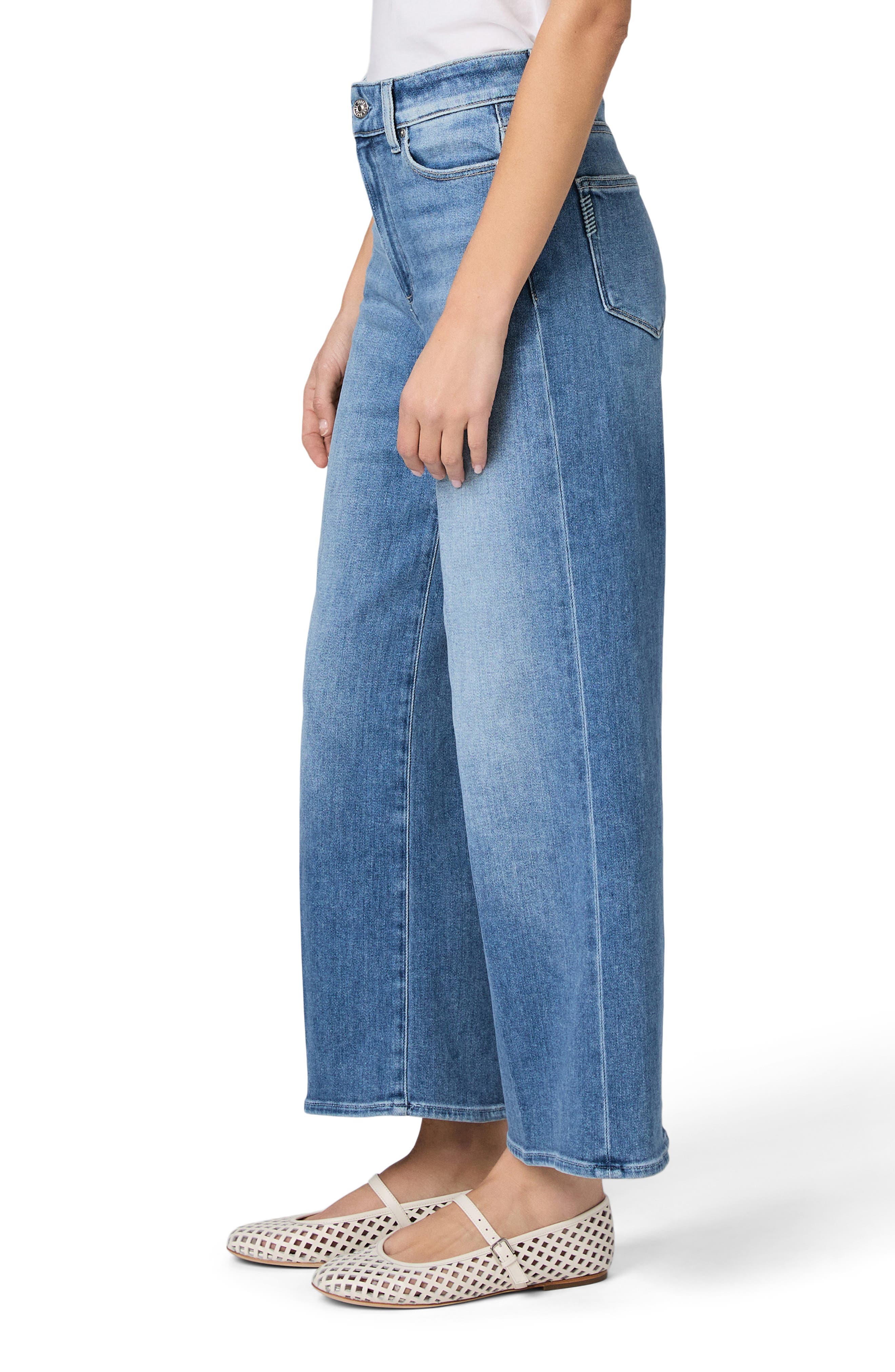 PAIGE Anessa High Waist Wide Leg Jeans | Nordstrom