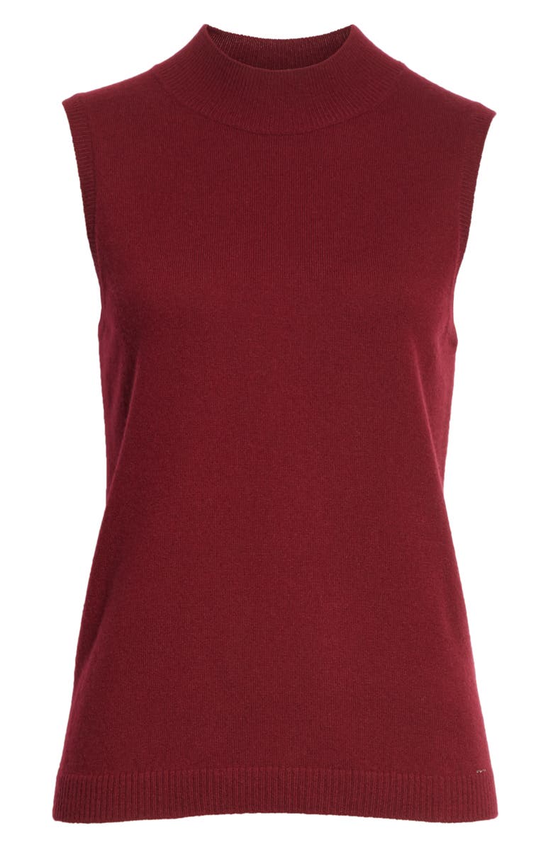 St. John Collection Mock Neck Cashmere Shell | Nordstrom
