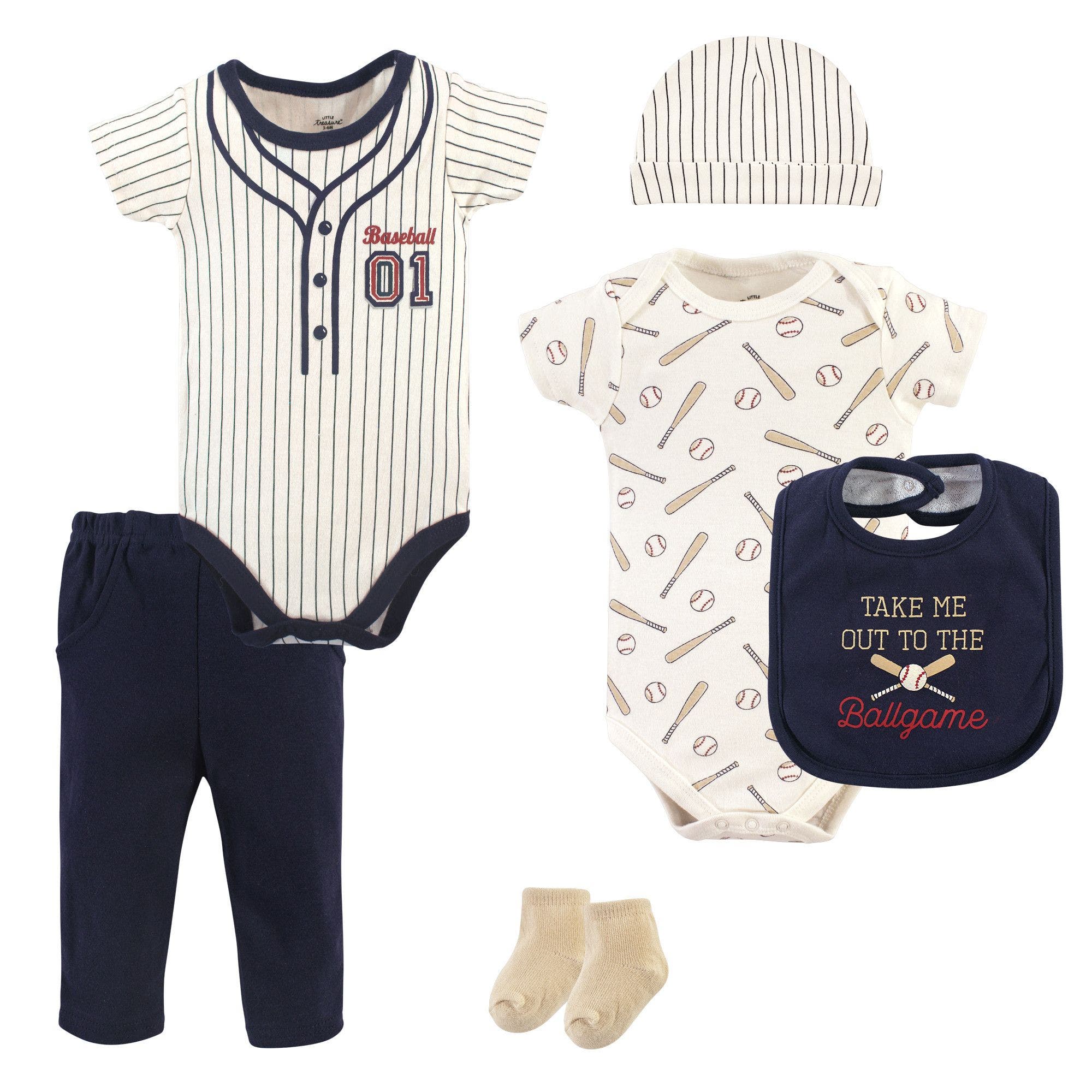 Little Treasure Layette Multi-Piece Layette Set | Nordstrom