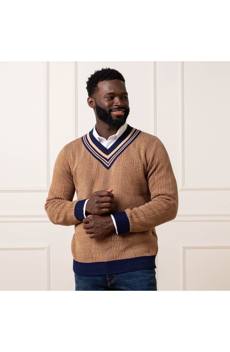Hope & Henry Men's Organic Intarsia Cricket Sweater | Nordstrom
